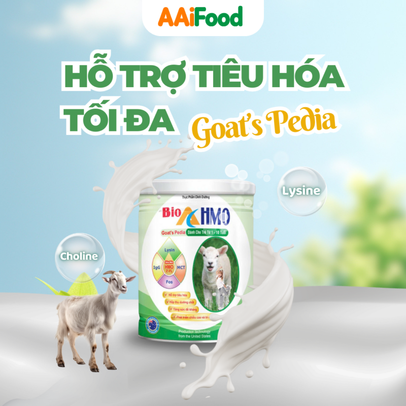 Sữa Dê BioHMO Goat’s Pedia - AAiPharma